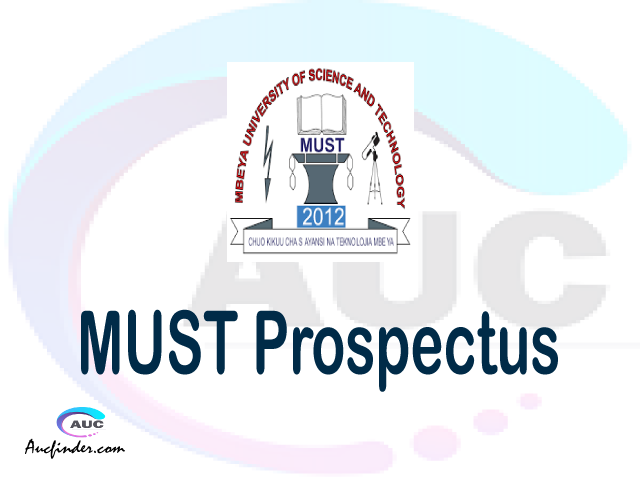 MUST prospectus2024/2024 | Mbeya University of Science and Technology ...