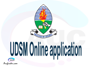 UDSM Online application 2025/2024 | UDSM admission | UDSM login ...