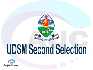 UDSM second selection 2022/23 | University of Dar es Salaam second ...