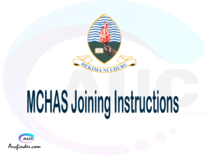 MCHAS joining instruction pdf 2021/2022 | Joining Instructions Mbeya ...