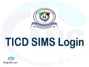 TICD SIMS login | TICD login to My account Login | sims.ticd.ac.tz