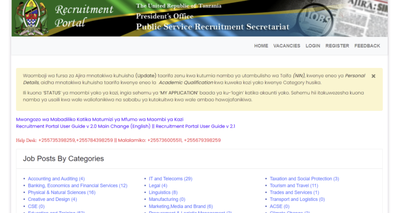 Ajira Portal 2022 Login: How to login, register and apply for job via ...