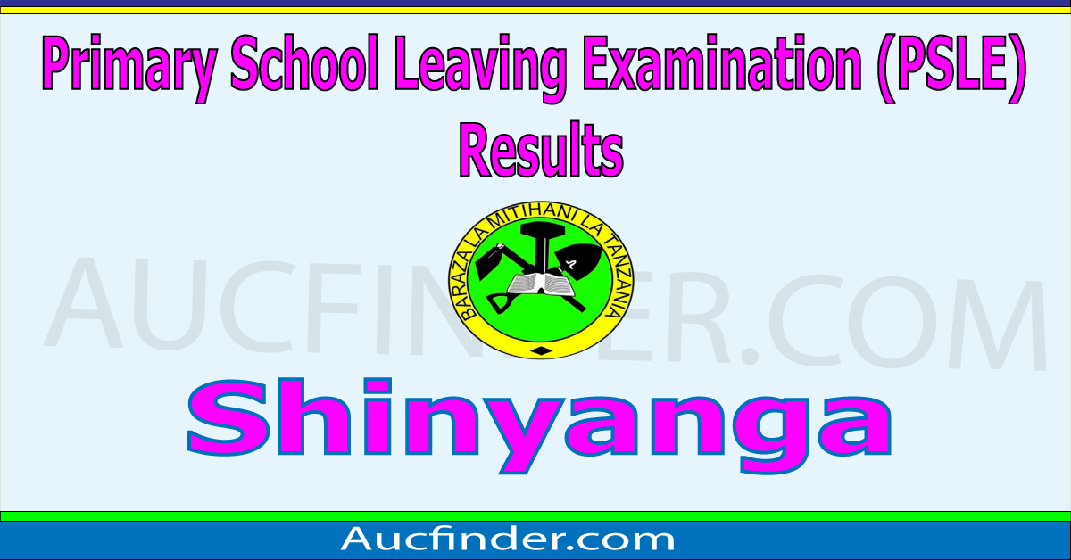 Matokeo ya Darasa la Saba 2025 Shinyanga – PSLE Results in Shinyanga ...